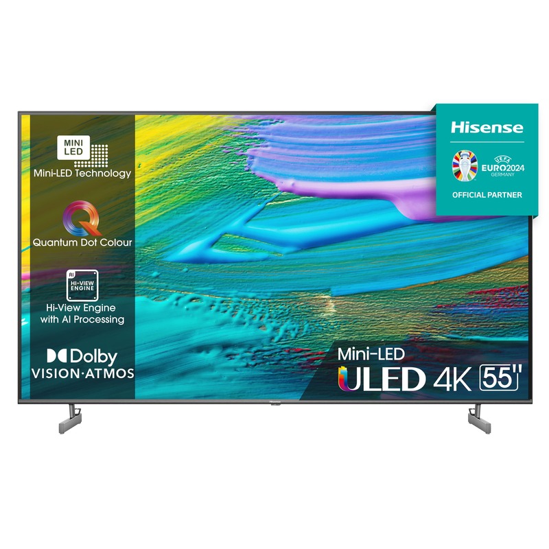 Scopri il TV mini LED 4K UHD 55 pollici U6K | Hisense Italia